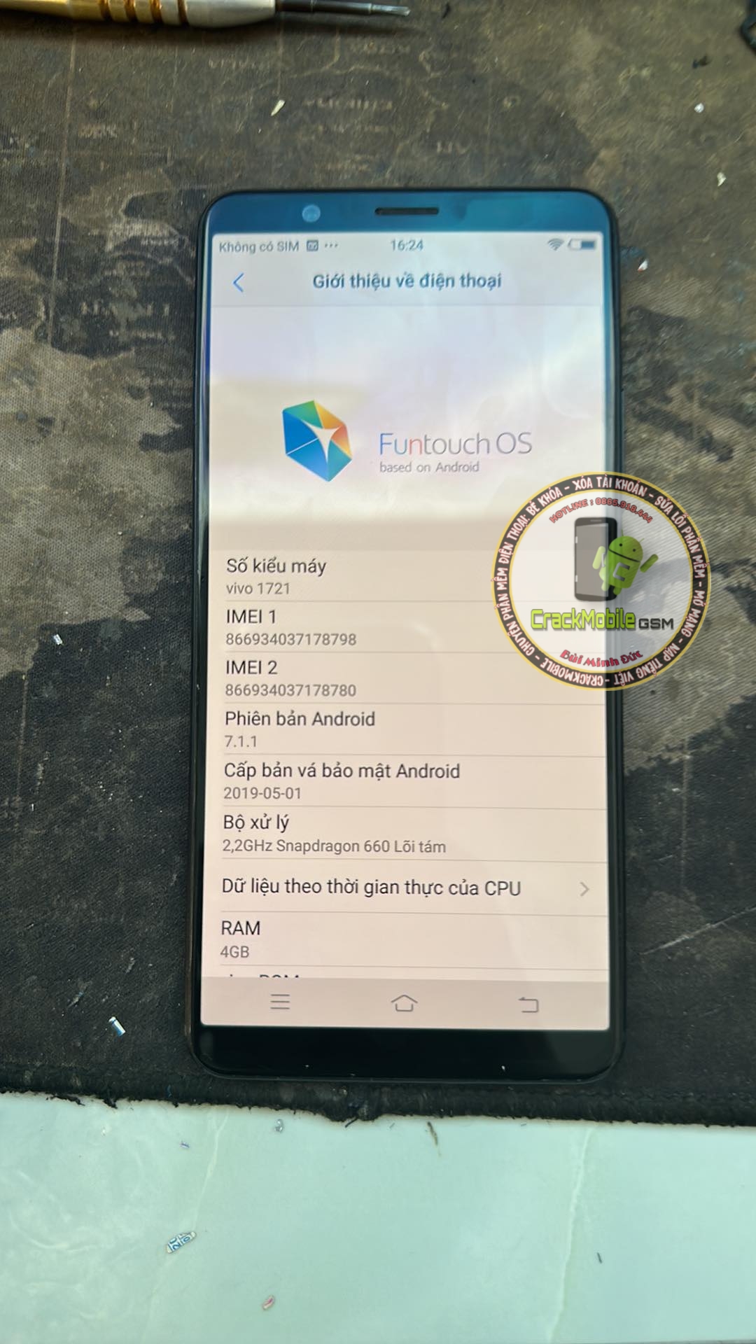 Rom quốc tế vivo x20 x20a | pd1709 Convert Global - CrackMobile.Net